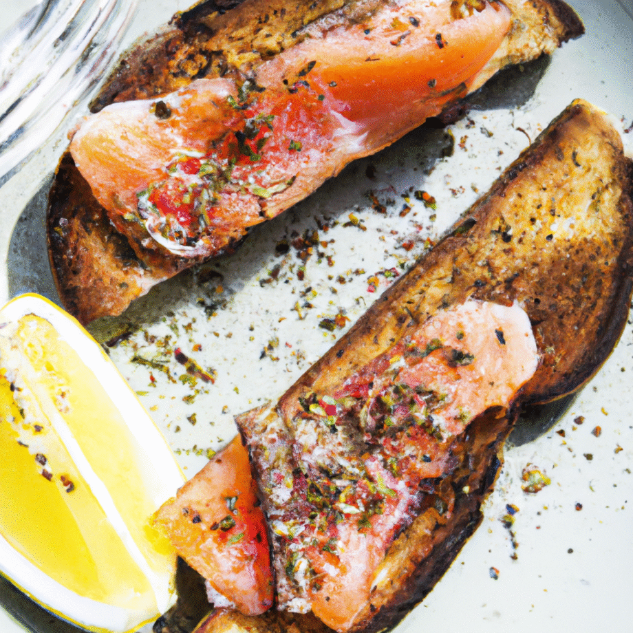 Toasts à la Truite Fumée sur Pain d’Épices Maison - Les épices curieuses